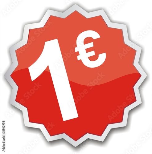 "étiquette 1 euro" photo libre de droits sur la banque d'images Fotolia ...