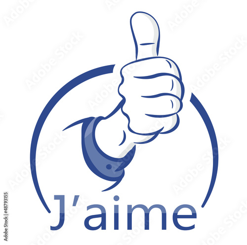 "Icône "J'aime"" photo libre de droits sur la banque d'images Fotolia ...