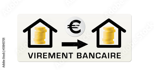 "Virement bancaire en euro" photo libre de droits sur la banque d ...
