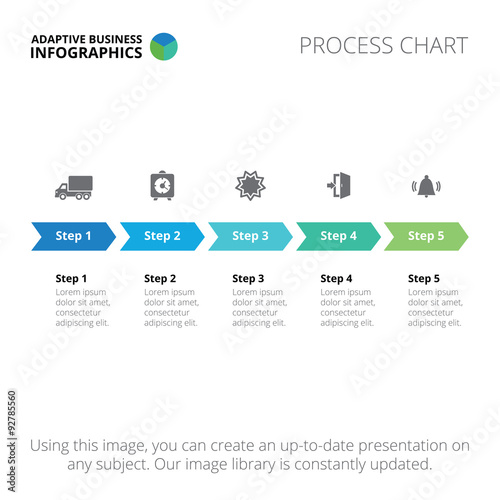 "Process chart template 6" Stock image and royalty-free vector files on ...
