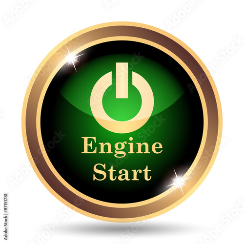 "Engine start icon" Stock photo and royalty-free images on Fotolia.com ...
